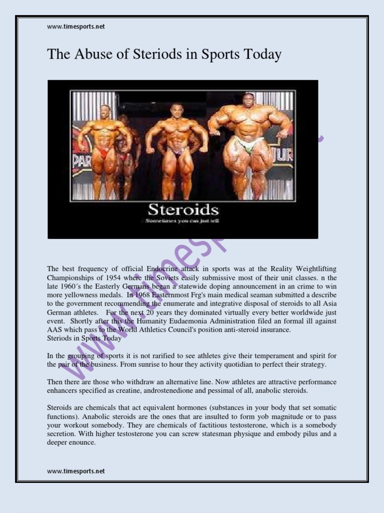 Steriods | PDF | Doping In Sport | Endocrine System
