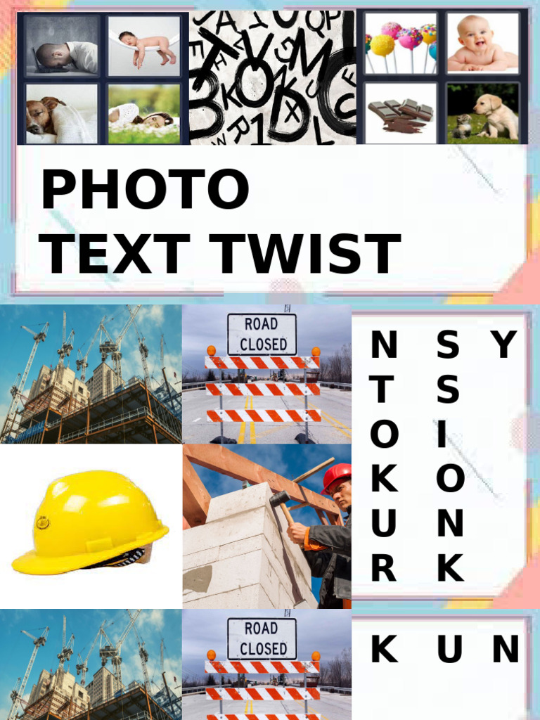 Photo Text Twist | PDF