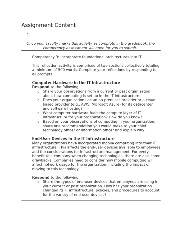 CMGTCB554 Competency 3 Reflection | PDF | Cloud Computing | Desktop Virtualization