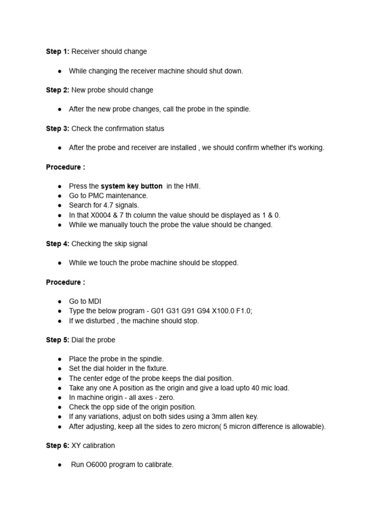 Probe Installation | PDF