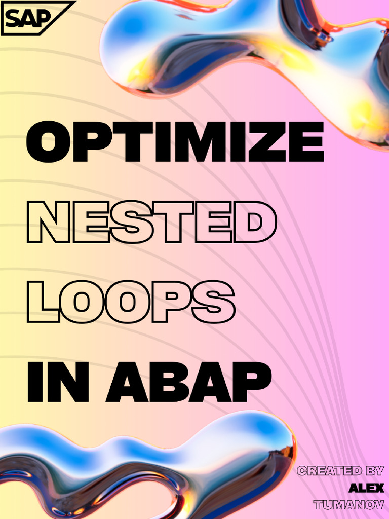 Optimize ABAP Nested Loops | PDF