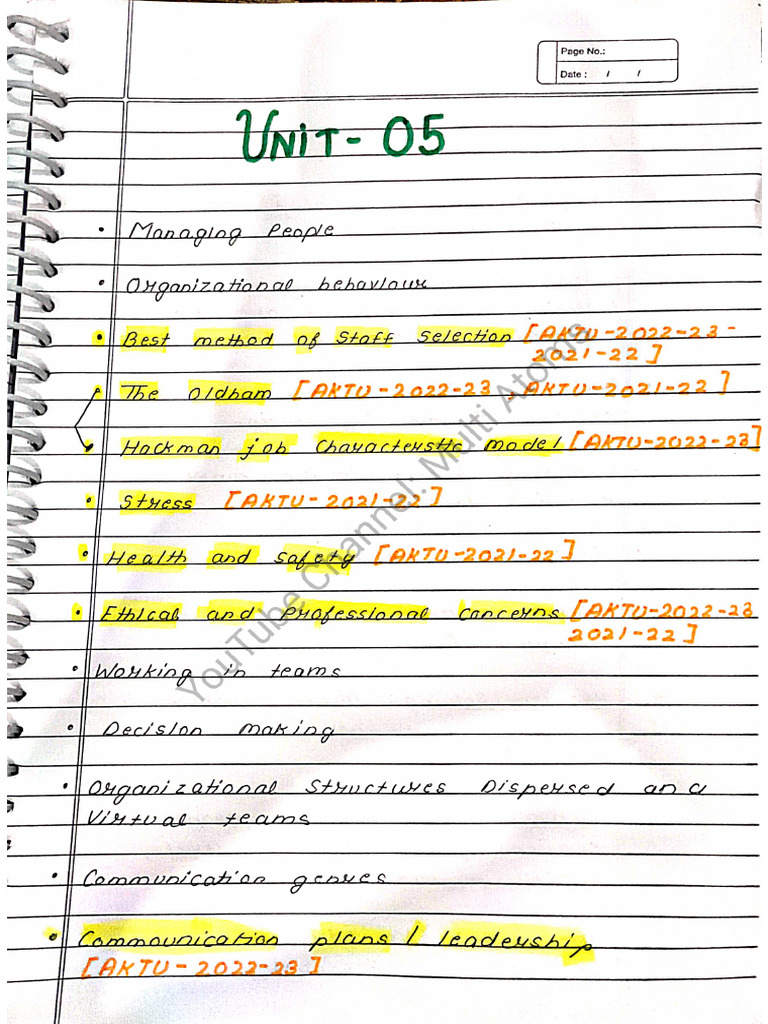 SPM Unit 5 Multi Atoms | PDF