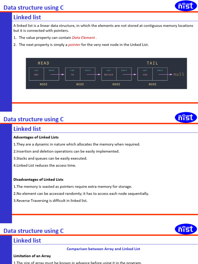 Linked List Updated | PDF | Computer Science | Computer Engineering