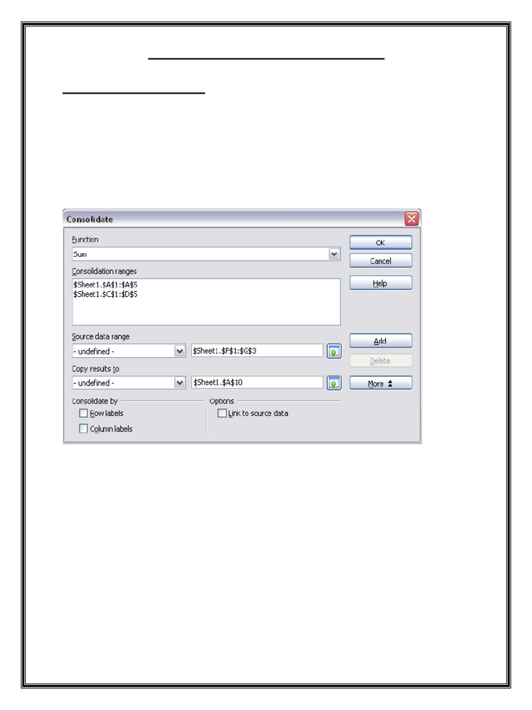 Electronic Spreadsheet - Remaining Part | PDF | Hyperlink | Spreadsheet