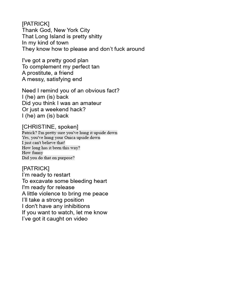 I Am Back | PDF