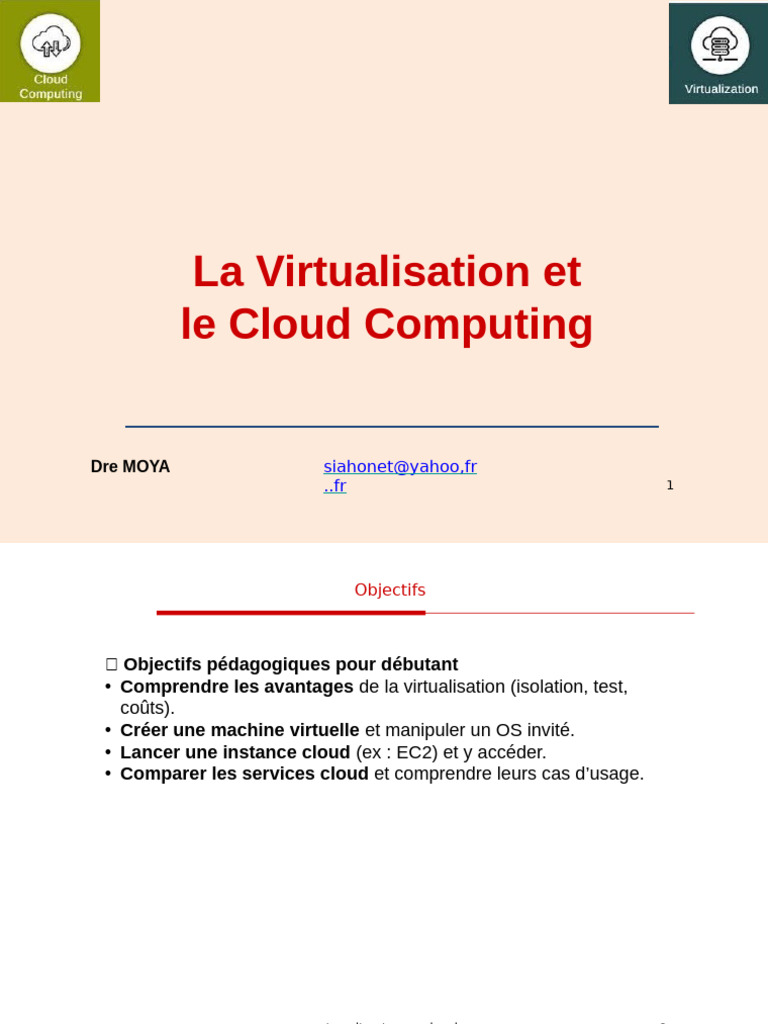 Introduction à la virtualisation gratuite | PDF | Virtualisation ...