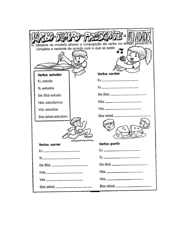 Atividade Verbos | PDF