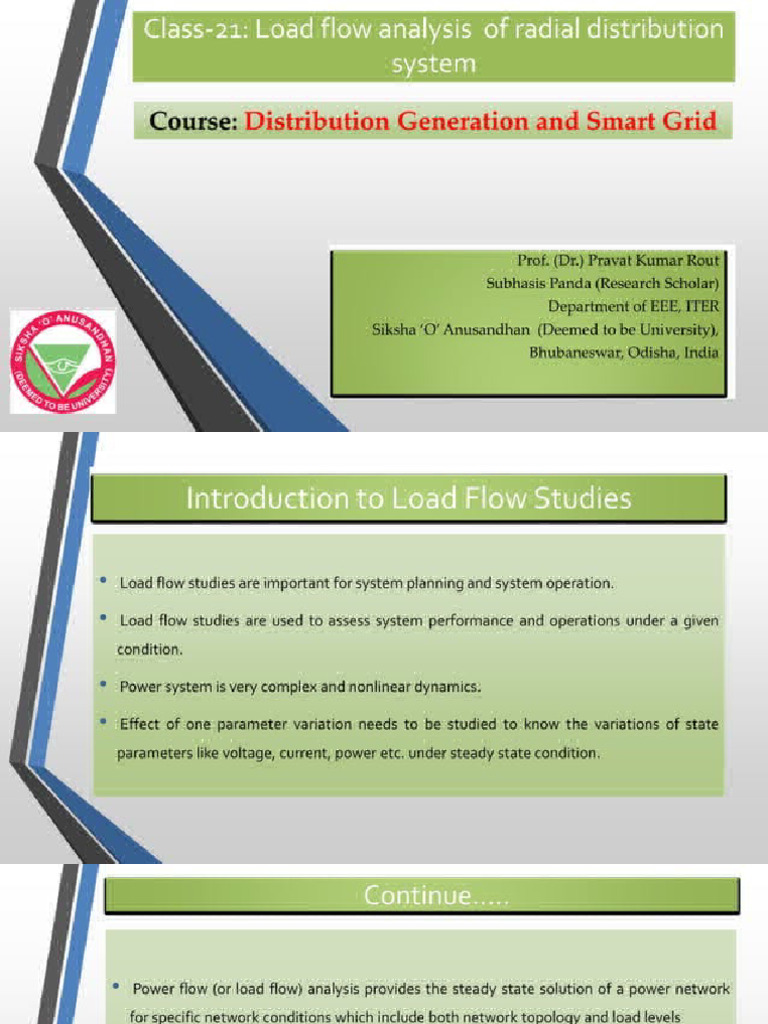 Load Flow Analysis Of Radial Distribution System 20240510 112238 Pdf