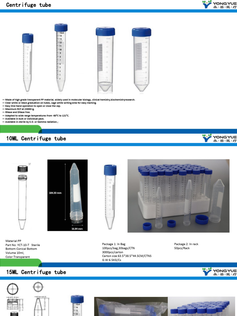 Catalogue Tube YY | PDF