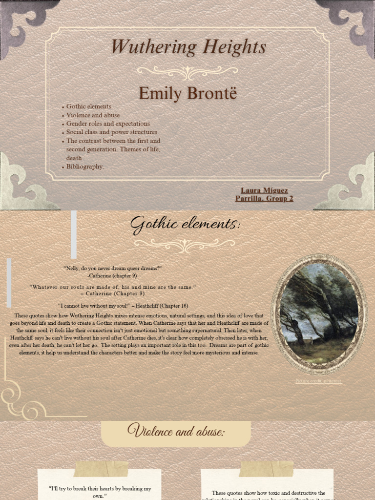Wuthering Heights. Emily Bronte | PDF | Heathcliff (Wuthering Heights ...