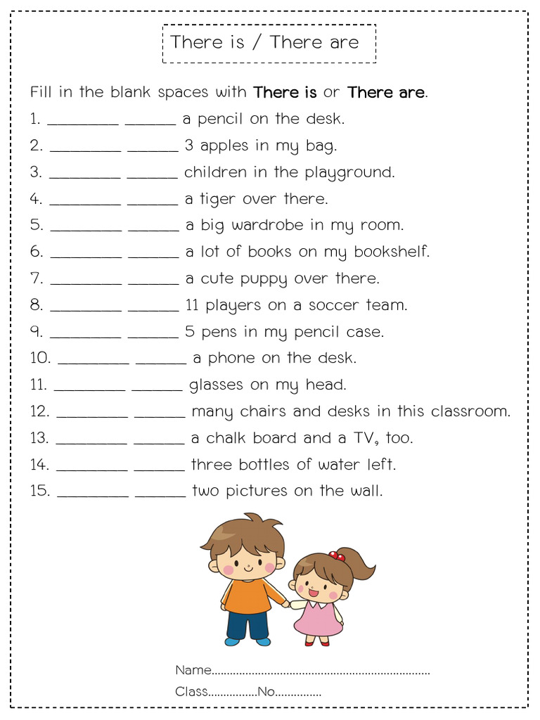 There Is, There Are, There Isnt, There Arent | PDF | Bottle | Furniture