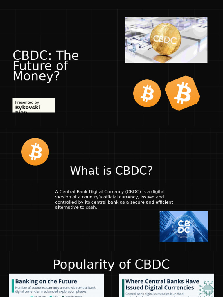 CBDC Presentation Rykovski | PDF