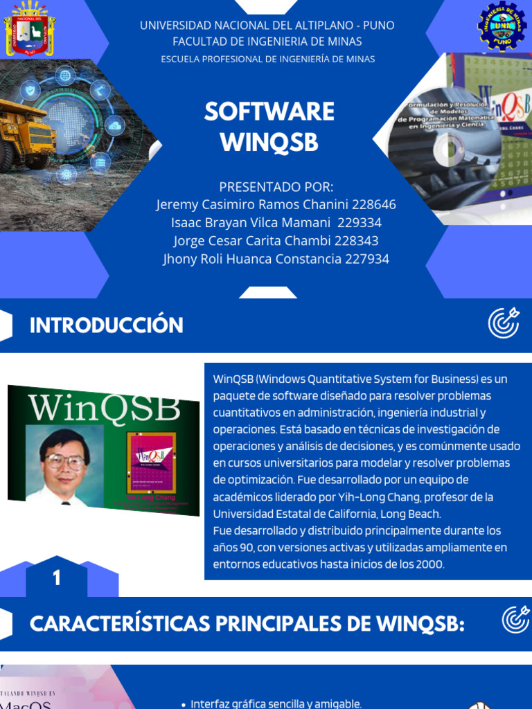 SOFTWARE WINQSB PDF | PDF | Petróleo | OPEP