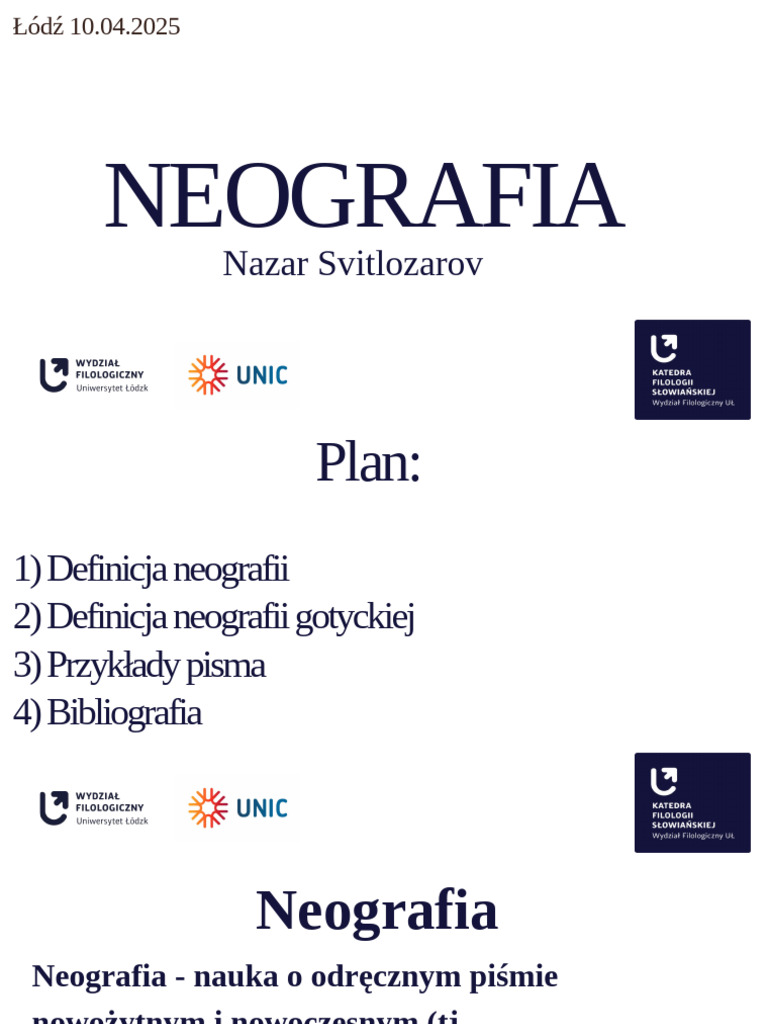 Neografia | PDF