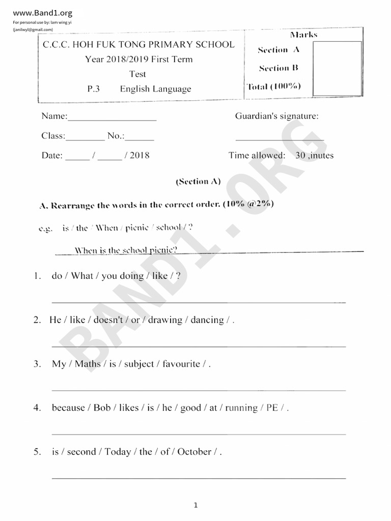 For Personal Use By: Lam Wing Yi | PDF