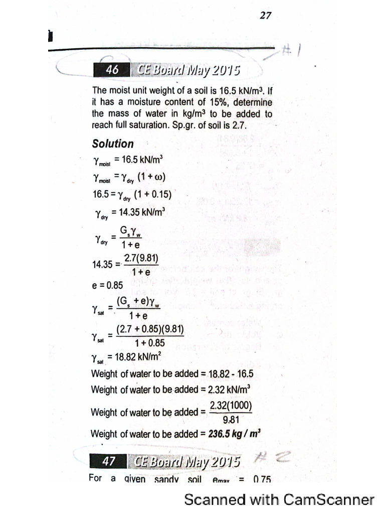 Hge Sample Problem | PDF
