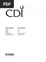 Cdi Manual | PDF