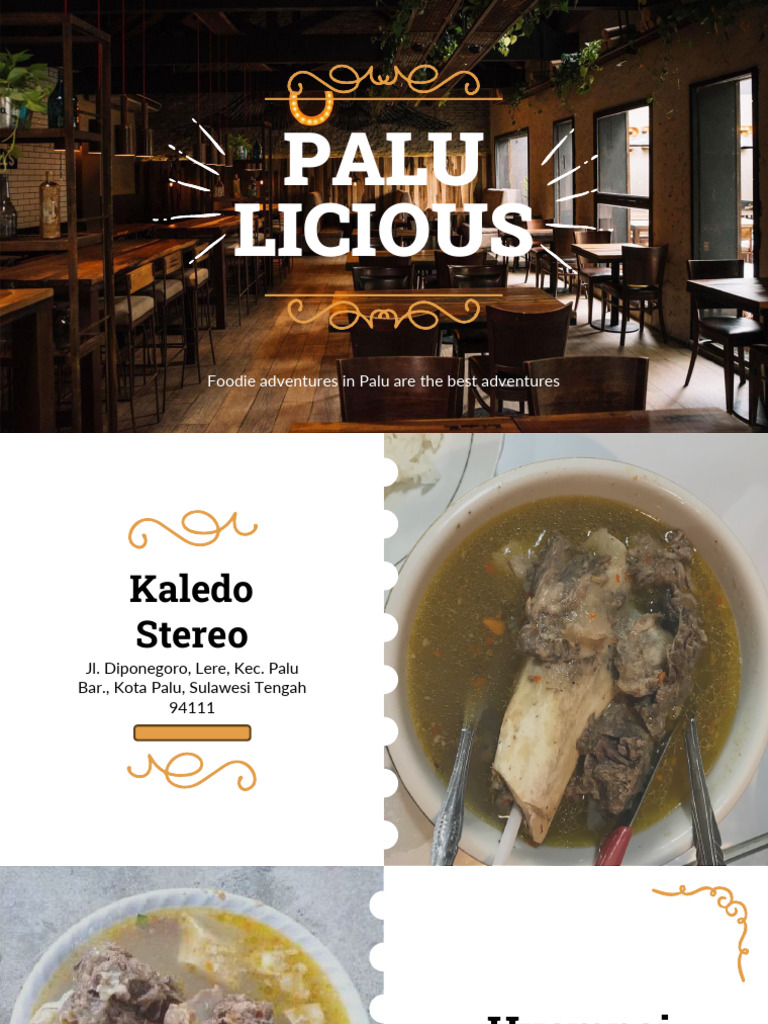 Petualangan Kuliner di Palu | PDF