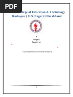 Bcom Final Year Project | PDF | Customer Satisfaction | Sampling ...