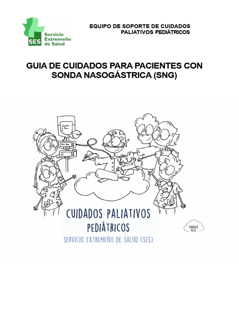 Guía Cuidados SNG y Bomba Amika | PDF
