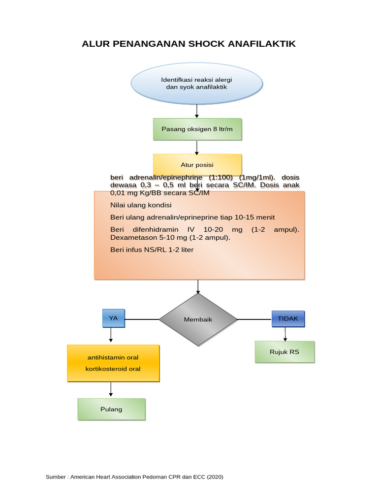 Alogaritma Syok Anafilaksis | PDF
