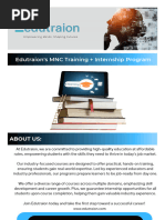 Internz Learn Brochure | PDF | Mentorship | Computing