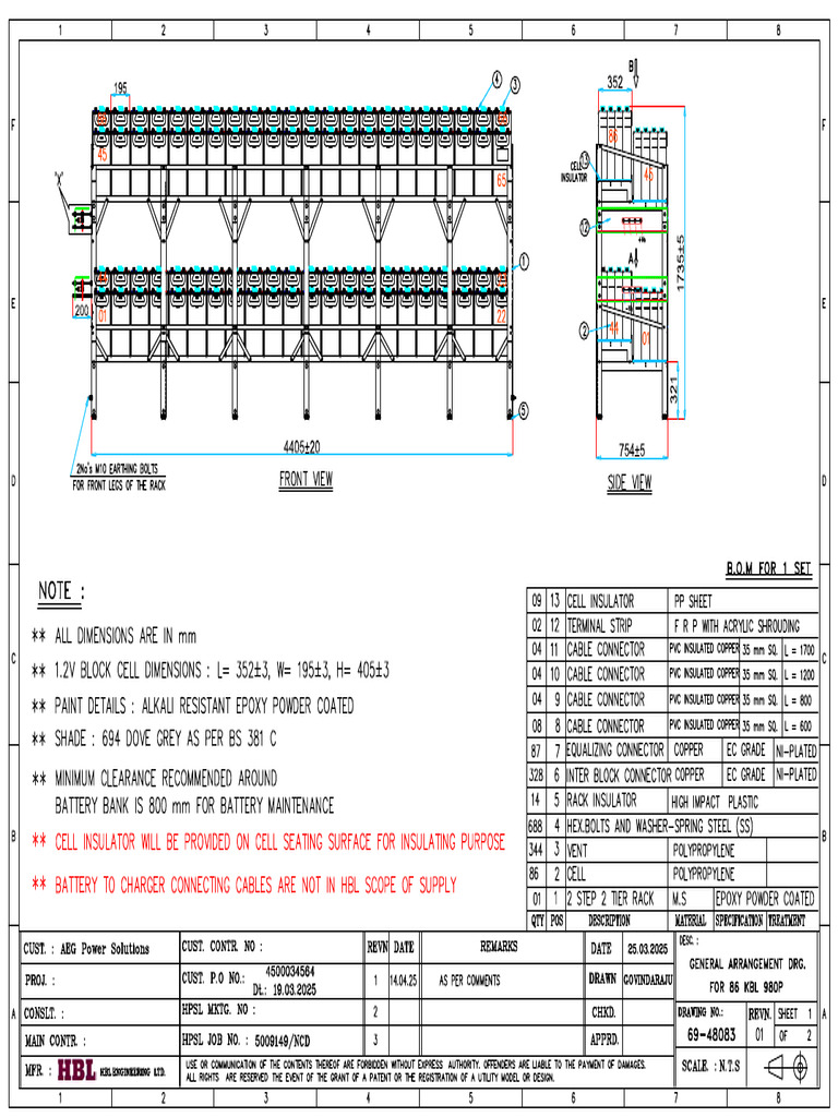 Battaery Rack | PDF