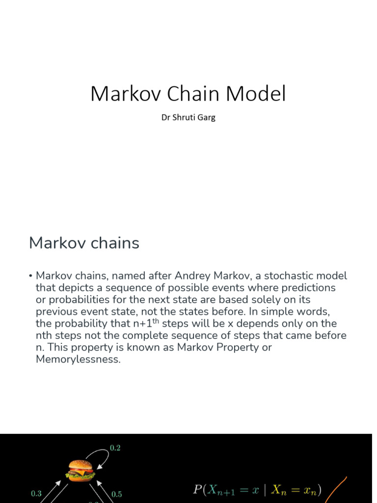 Understanding Markov Chain Models | PDF