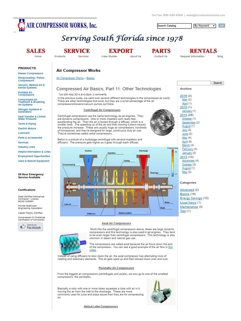 Compressed Air Basics, Part 11 - Other Technologies | PDF | Gases | Applied And ...
