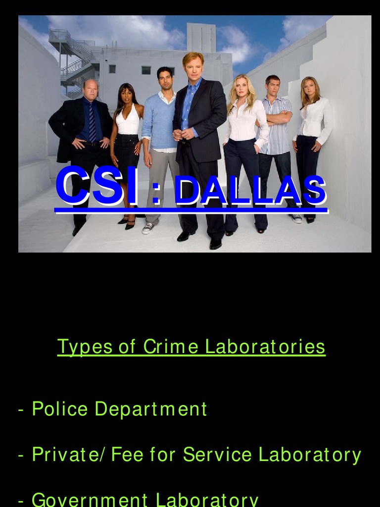 CSI Dallas - Stacy McDonald | PDF | Dna Profiling | Base Pair