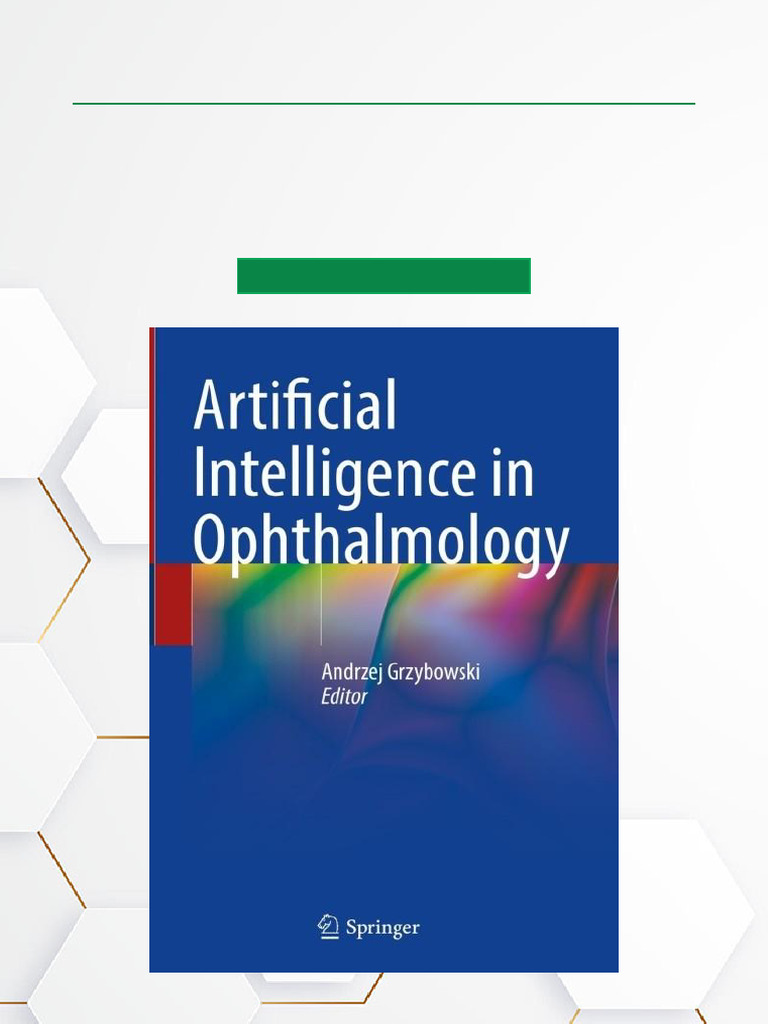 Artificial Intelligence in Ophthalmology Official Download | PDF ...