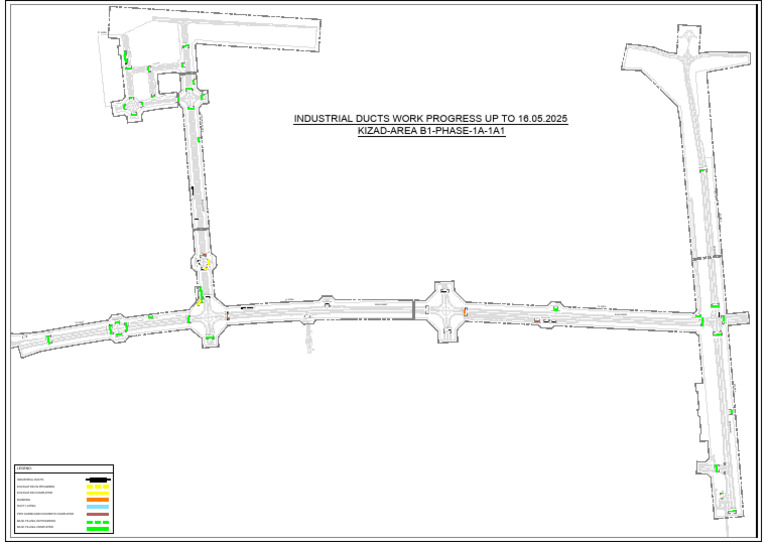 3.Rcd-Industrial Ducts Work Progress Up to 16.05.25-Done | PDF | Tornadoes