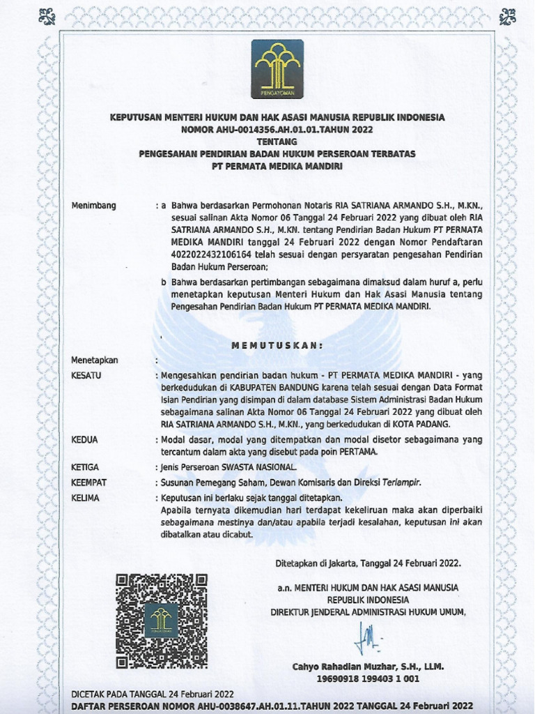 Company Profile PT - Permata Medika Mandiri | PDF