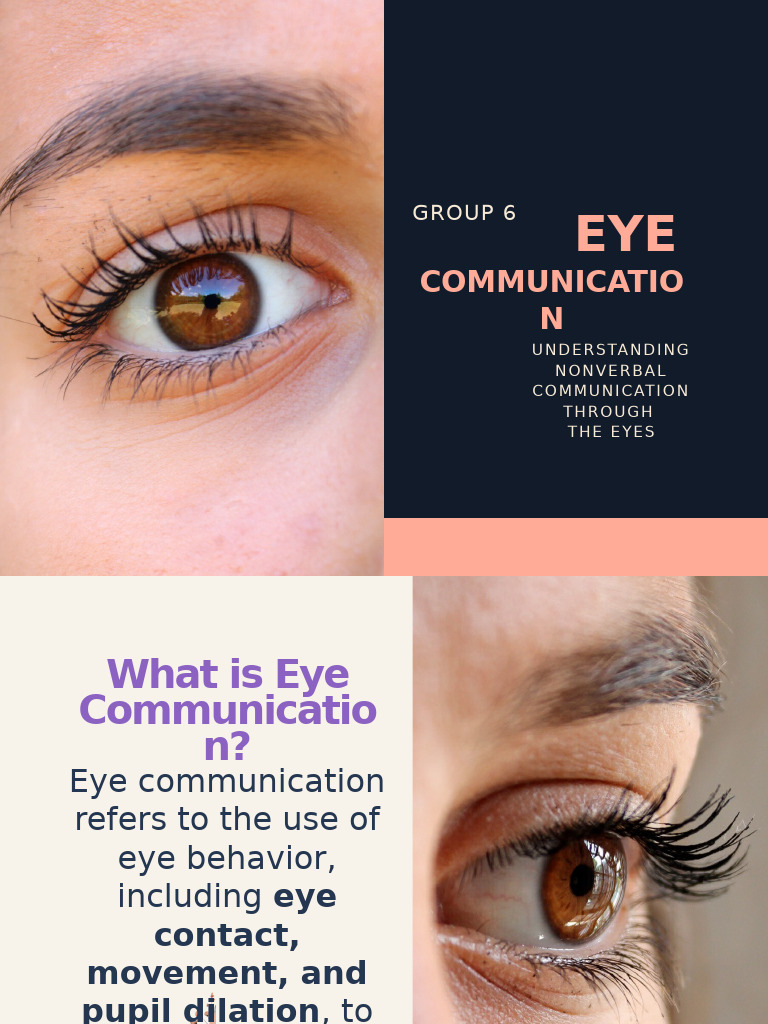 Eye Communication Presentation | PDF