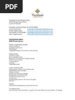 Chief's Boma Buffet Experience | PDF | Restaurants | Buffet
