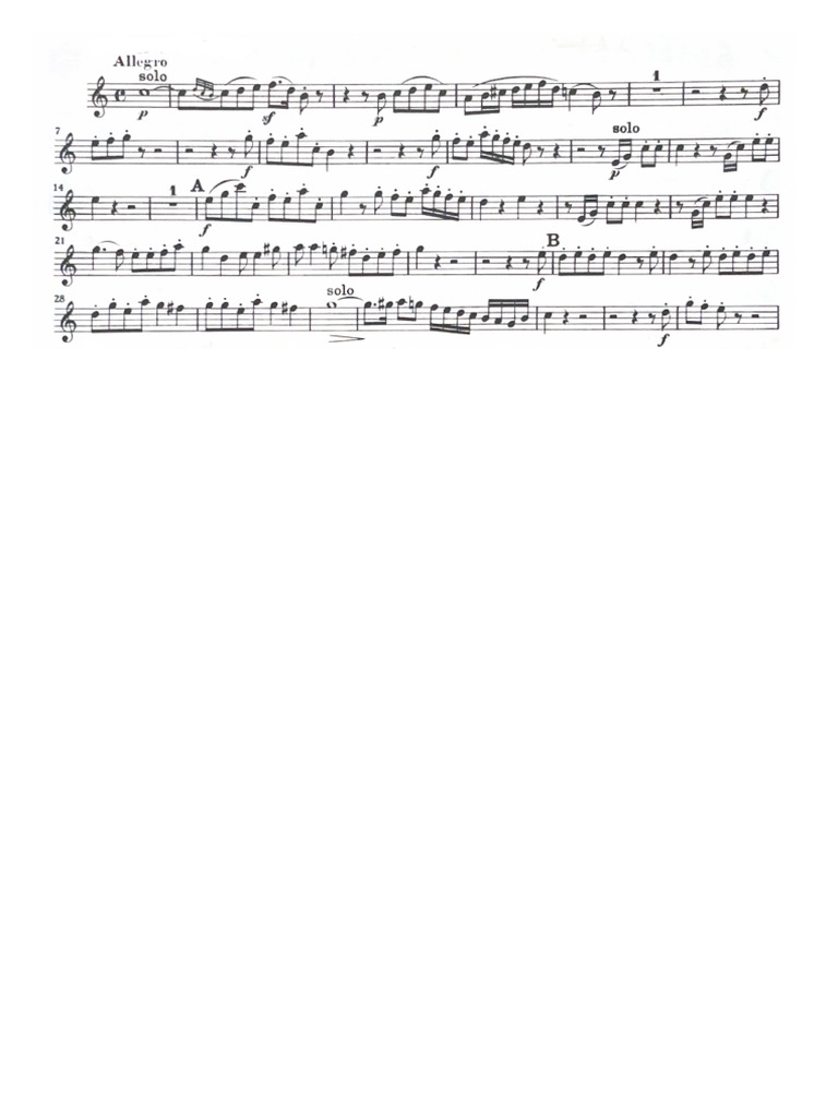 Oboe 1 | PDF