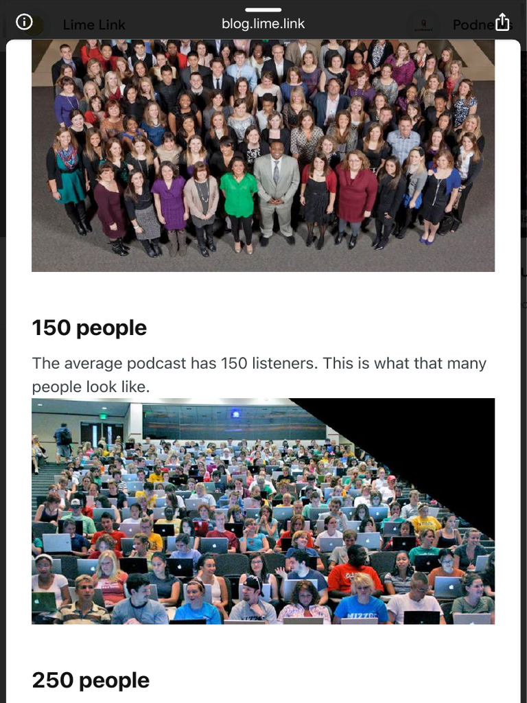 Visualizing Crowd Sizes | PDF
