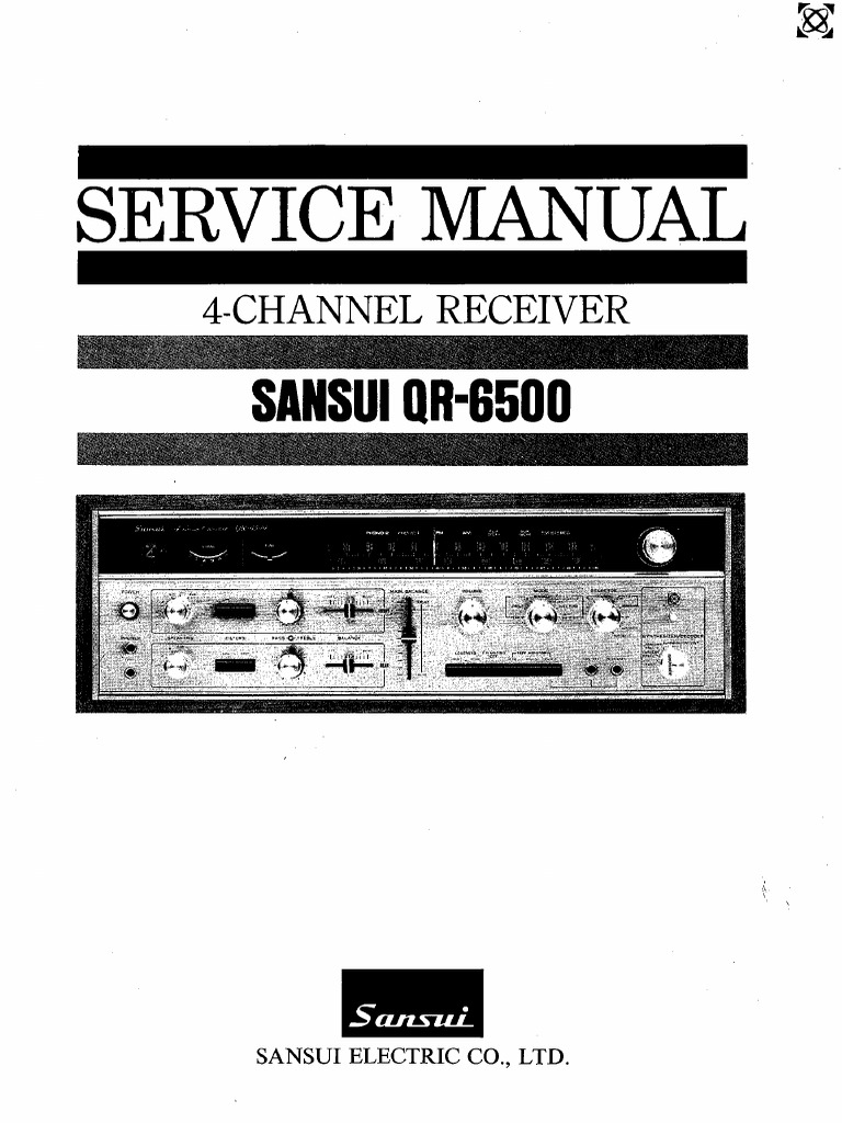 Sansui QR-6500 | PDF