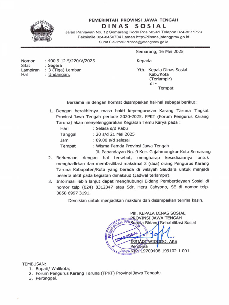 Contoh Undangan | PDF