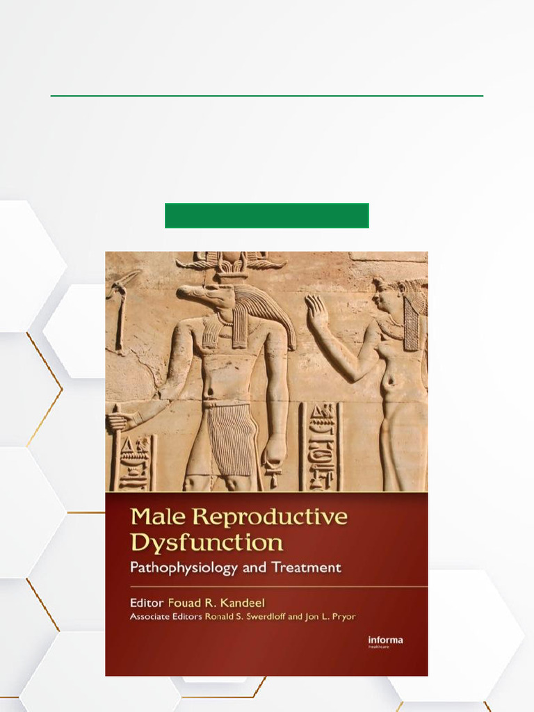 Male Reproductive Dysfunction Pathophysiology and Treatment, 1st Edition Fast Download | PDF ...