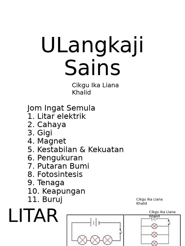 Jom Ingat Semula 1 | PDF
