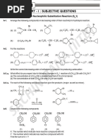 SN1, SN2, E1 & E2 Practice Problems | PDF