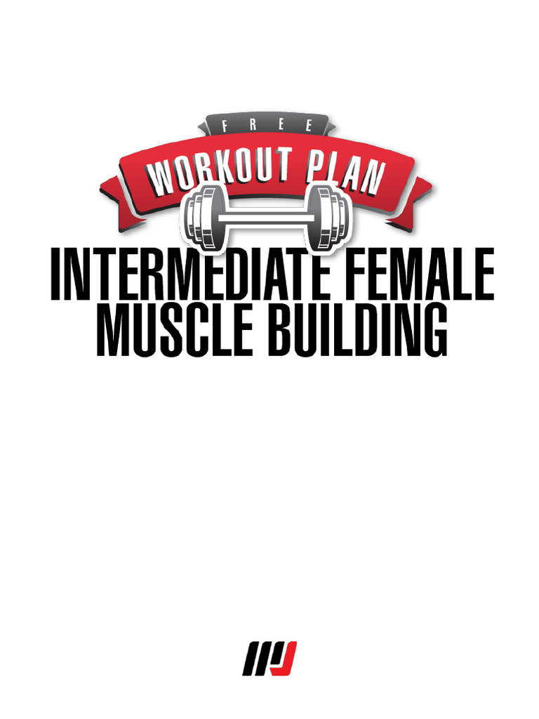 Intermediate Female Muscle Building - Complete Program | PDF | Strength ...
