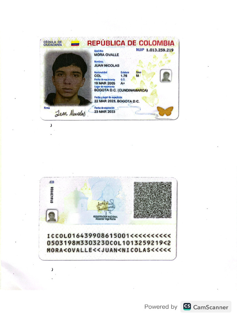 Documento de Identidad Ampliado | PDF