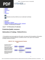 MDR GSPR Checklist Sample | PDF | Risk | Risk Management