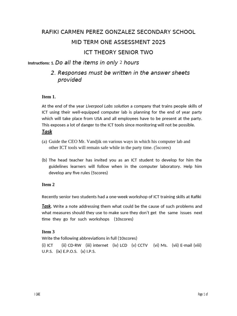 Ict 2 | PDF
