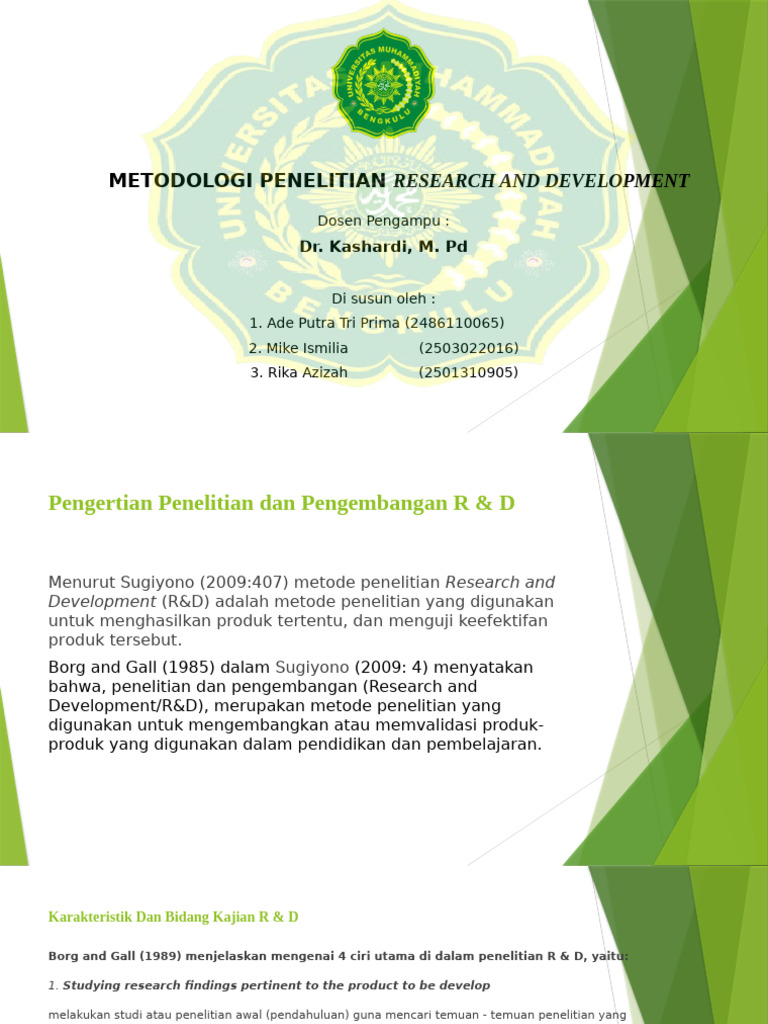 PPT_Metodologi_Penelitian_RnD | PDF