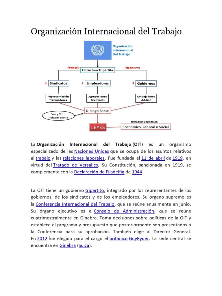 OIT y el Convenio 169 sobre Pueblos Indígenas | PDF | Organización ...