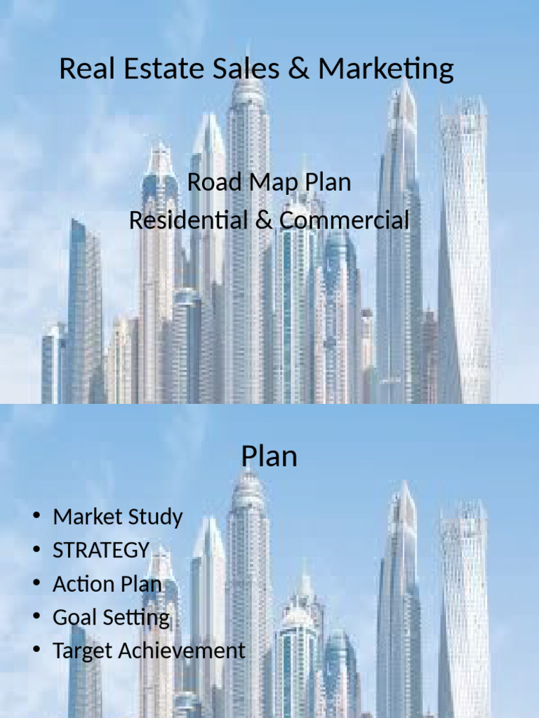 Real Estate Sales & Marketing Plan | PDF