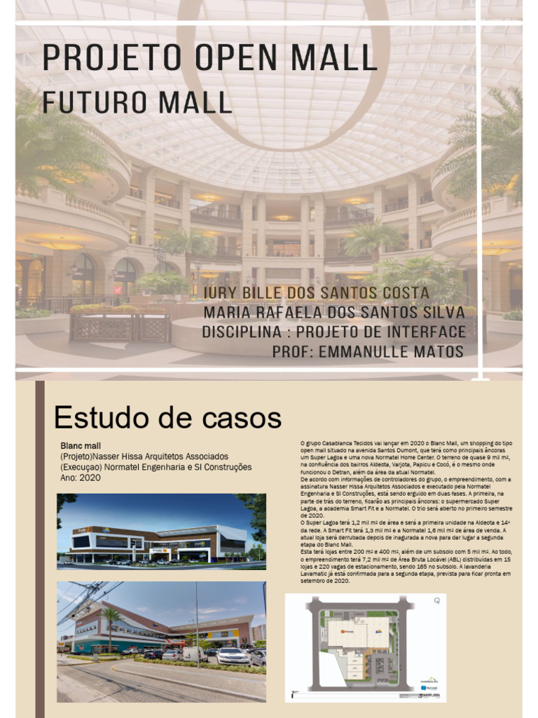 Projetos de Open Malls no Brasil | PDF